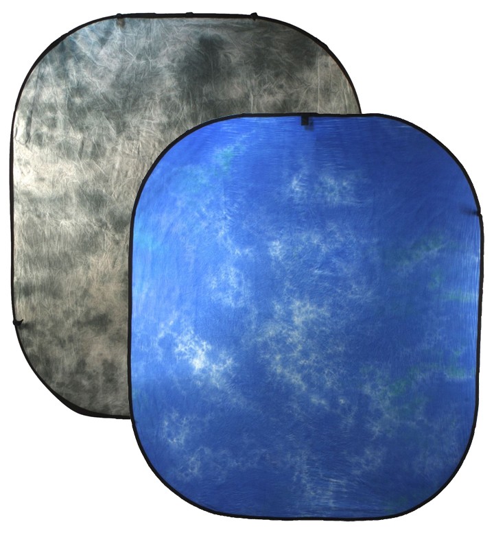 Buy ProMaster 6x7 Dual-Sided Pop Up Background Blue/Grey 2160 ...