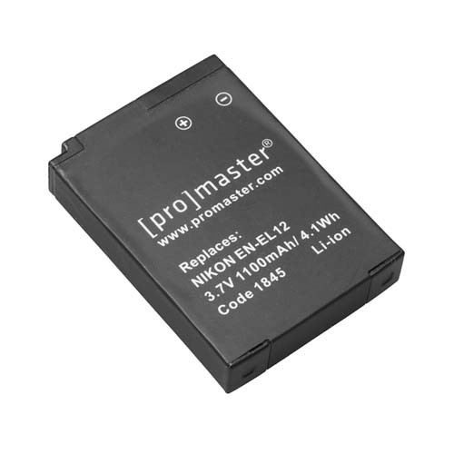Buy ProMaster Li-ion Battery (3.7V 1100mAh) - Nikon EN-EL12 - National ...