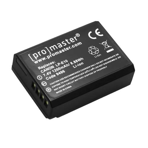 Buy ProMaster Li-ion Battery - Canon LP-E10 - National Camera Exchange