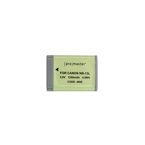 Buy Canon ProMaster 3.6V Li-Ion 1250mAh Battery - NB13L 4608 - National ...