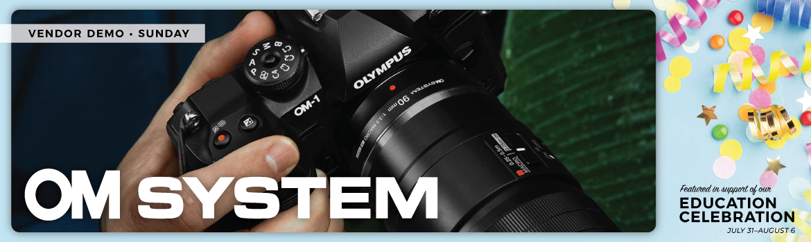 OM System // Live Vendor Demo • August 6, 2023 - National Camera Exchange