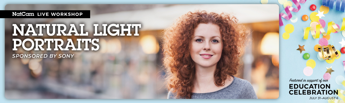 Natural Light Portraits w/ NCE // Live Workshop • August 6, 2023 ...