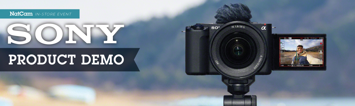 Sony // In-Store Demo • September 9, 2023 - National Camera Exchange