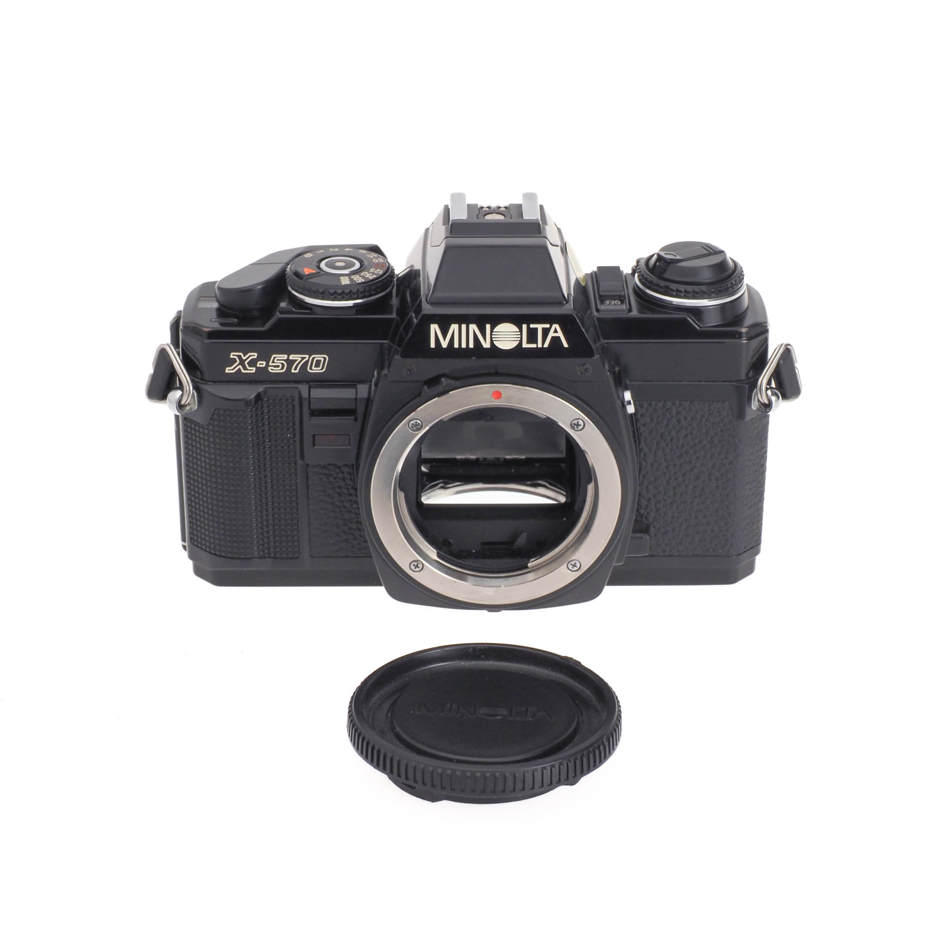 Buy Minolta X-570 35mm Film Manual Focus SLR Camera Body Black ...